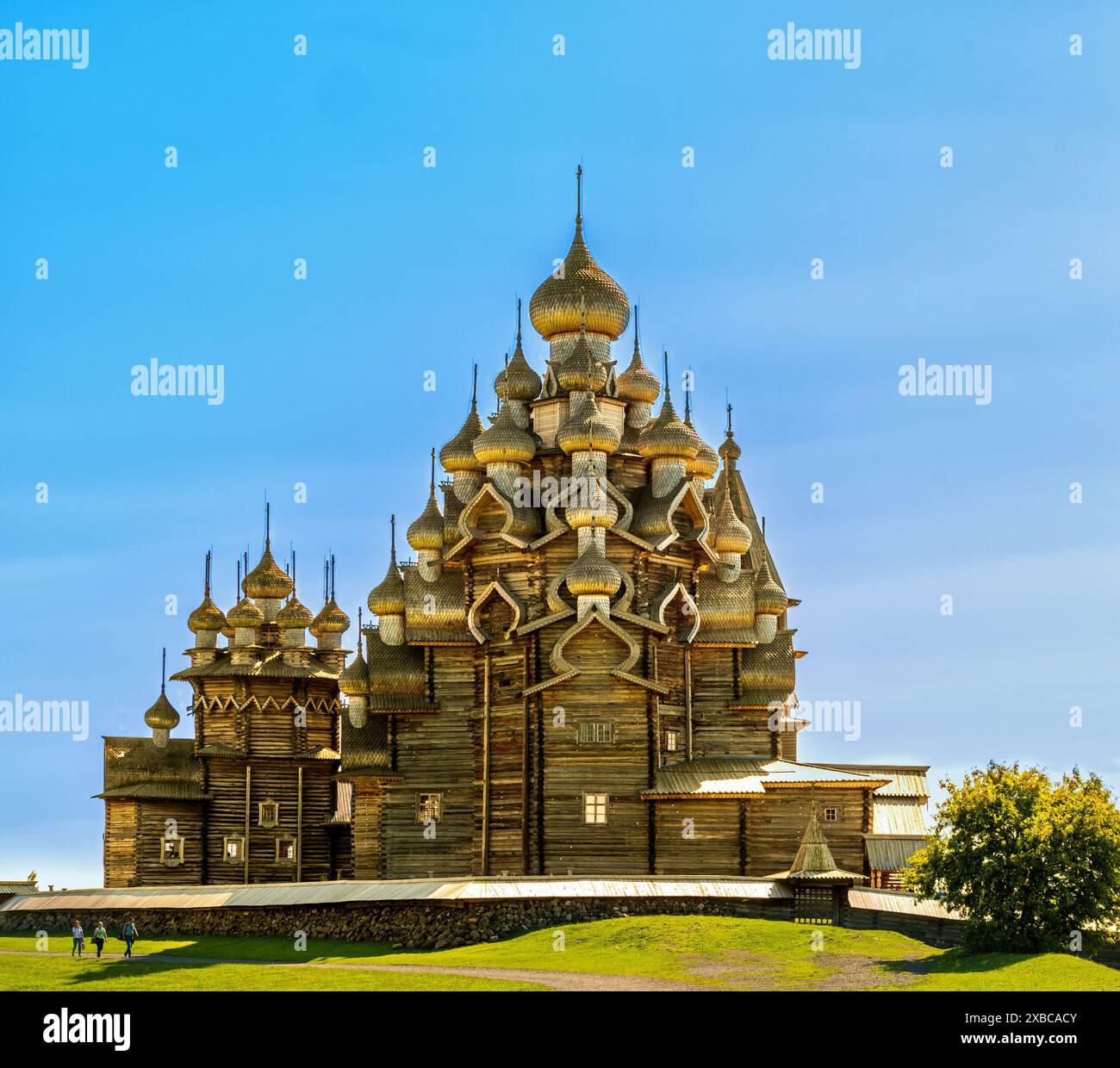 View of the northwestern facade of the churches of the transformation ...