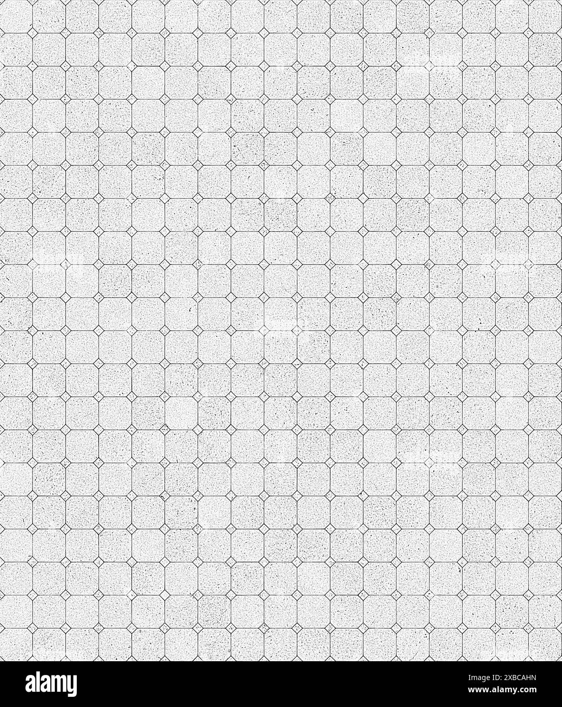A black and white geometric pattern featuring hexagonal tiling with a ...