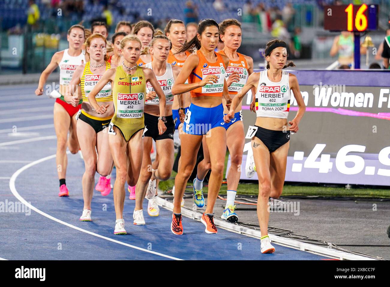 Rome, Italy. 11th June, 2024. ROME, ITALY - JUNE 11: Jasmijn Lau of the ...