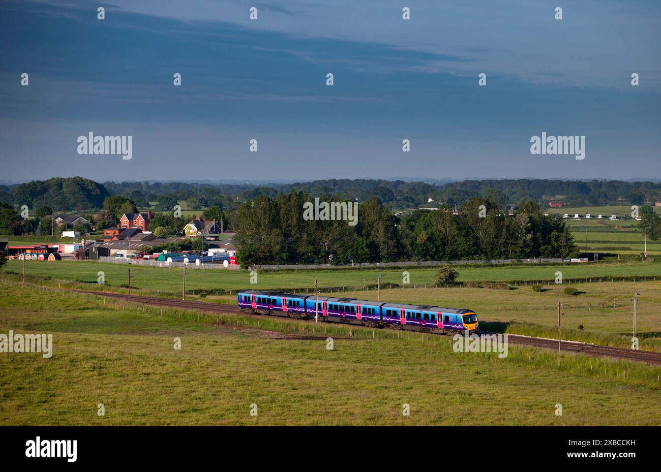 A First Transpennine Express class 185 diesel train on the West coast ...