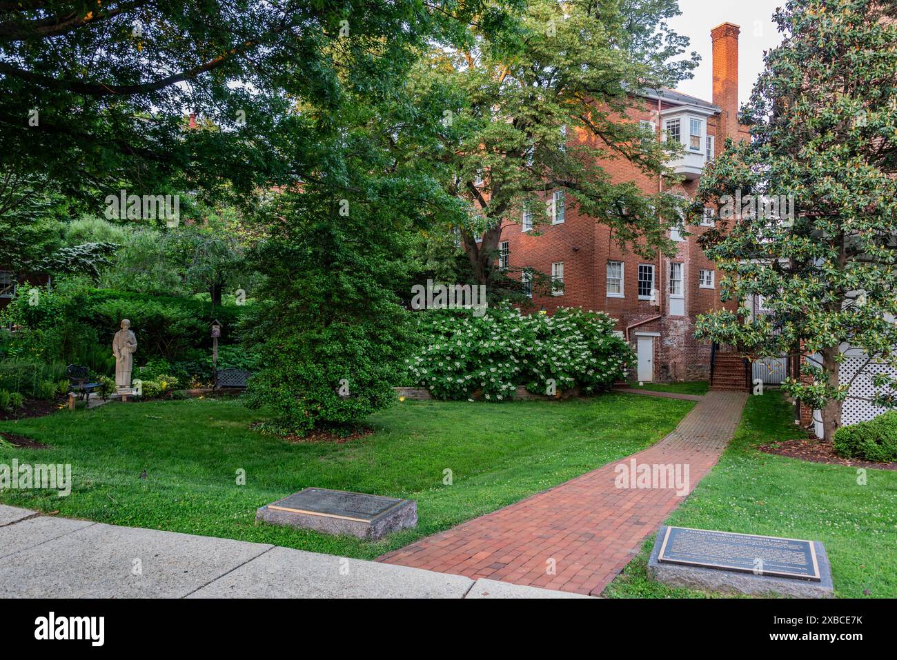 The Charles Carroll House, Eastport Maryland USA Stock Photo - Alamy