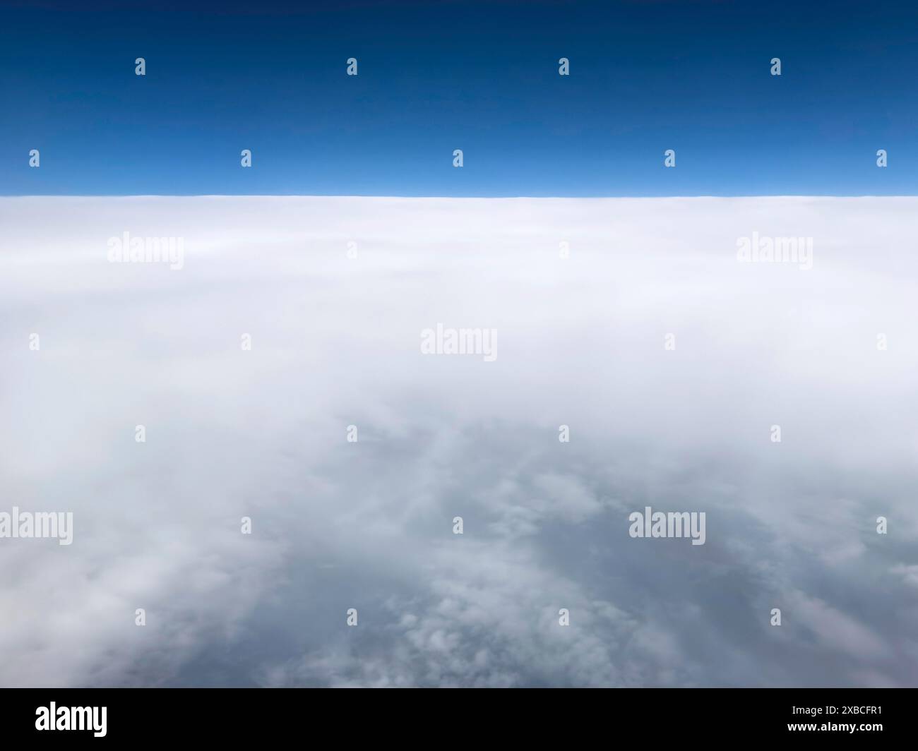 Aerial view View from high altitude 35000 feet around 10700 metres 11 ...