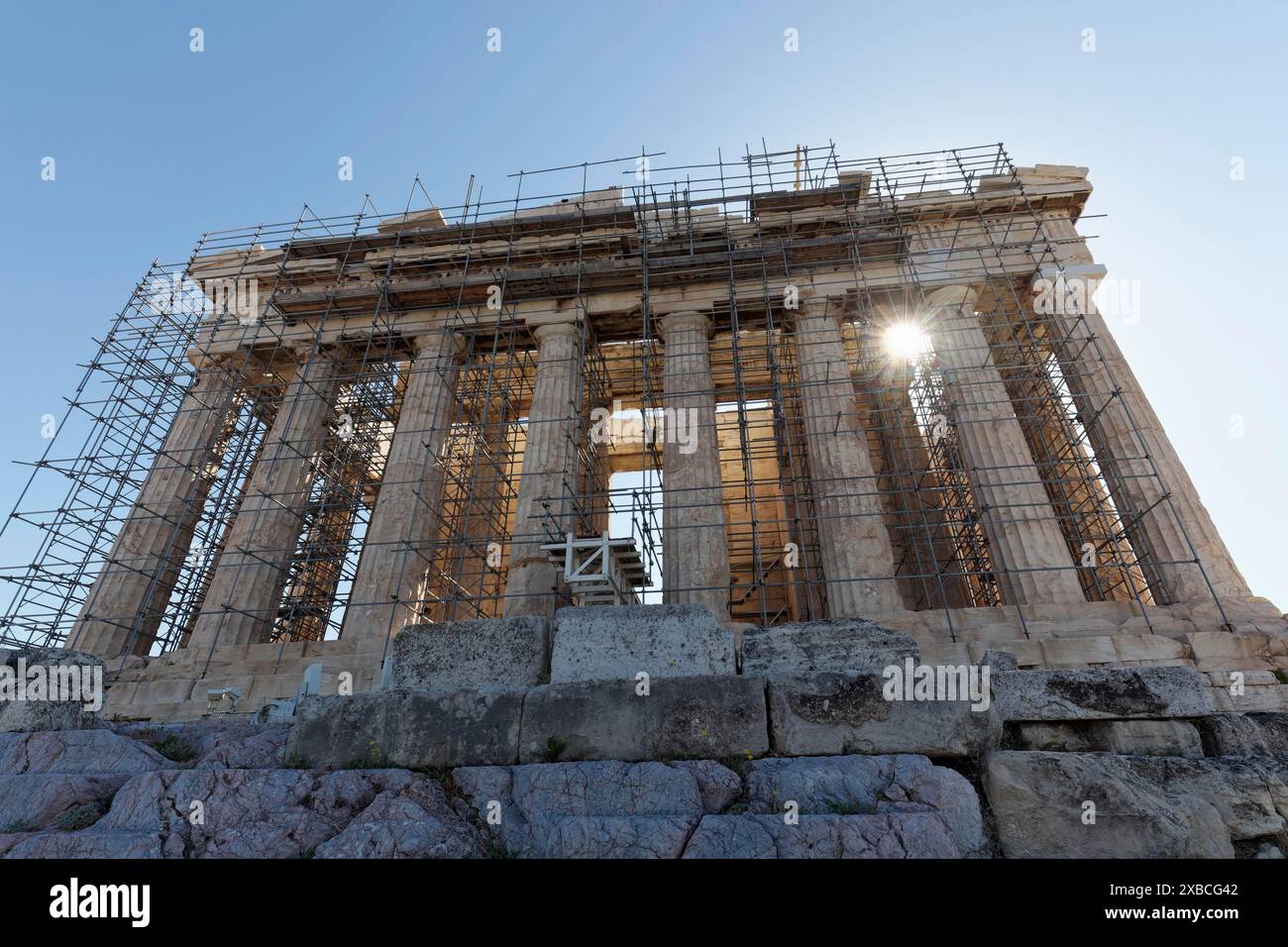 Parthenon athens facade hi-res stock photography and images - Alamy