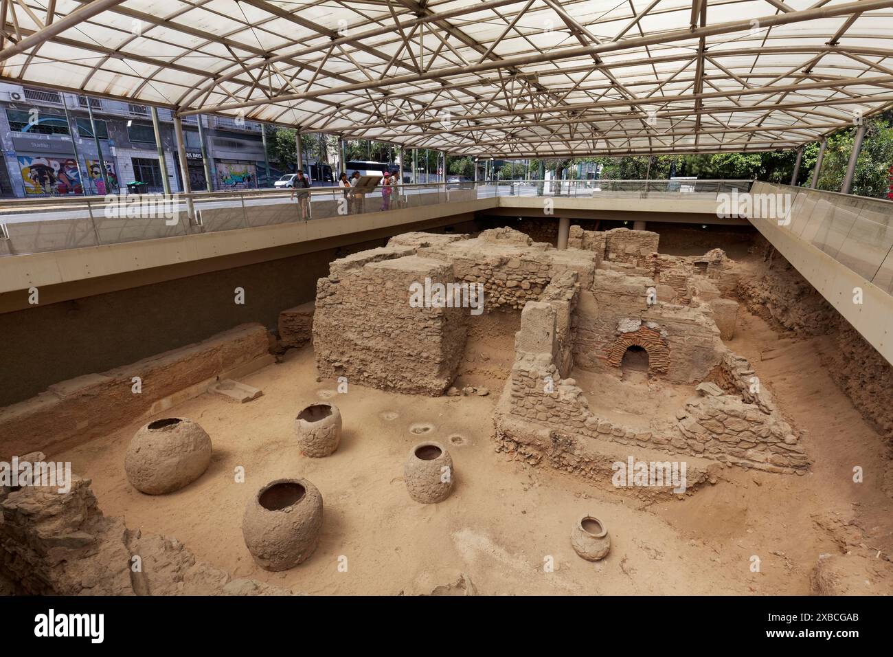 Roman Baths of Zappeion, archaeological excavations under one roof ...