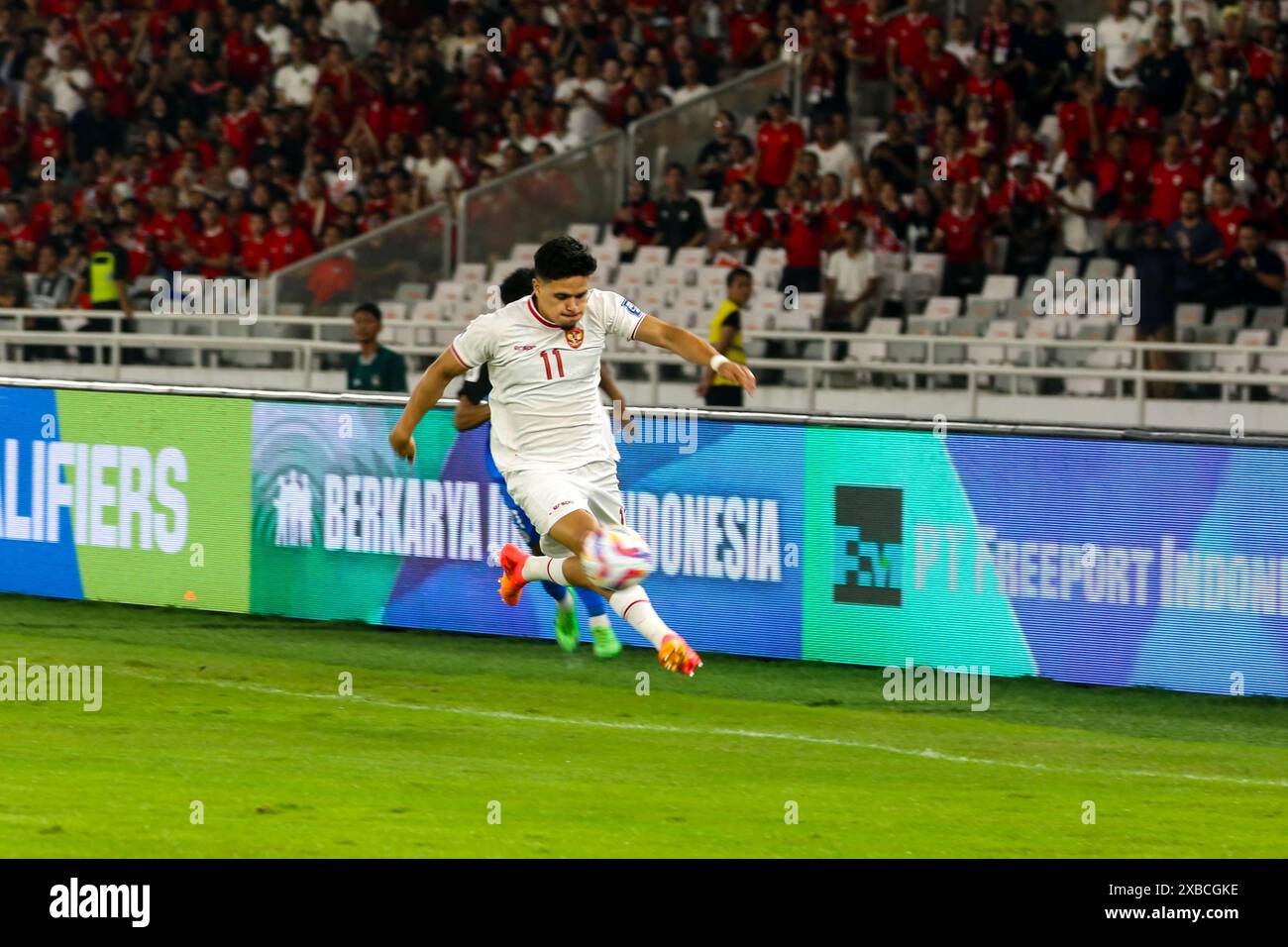 Jakarta, Indonesia, 11 June 2024 RAGNAR ORATMANGOEN competing with ...