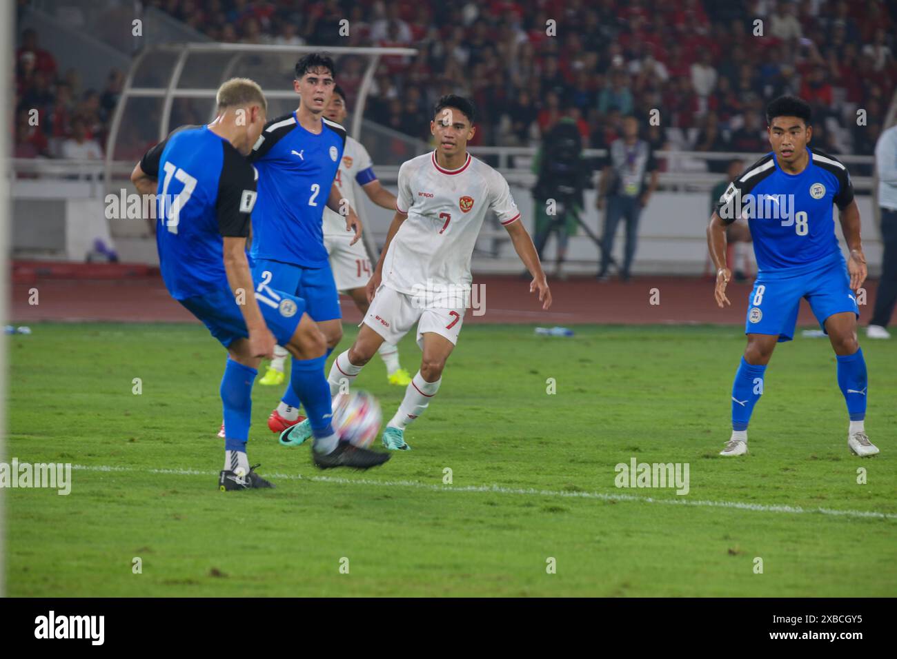 Jakarta, Indonesia, 11 June 2024 MARSELINO FERDINAN competing with ...