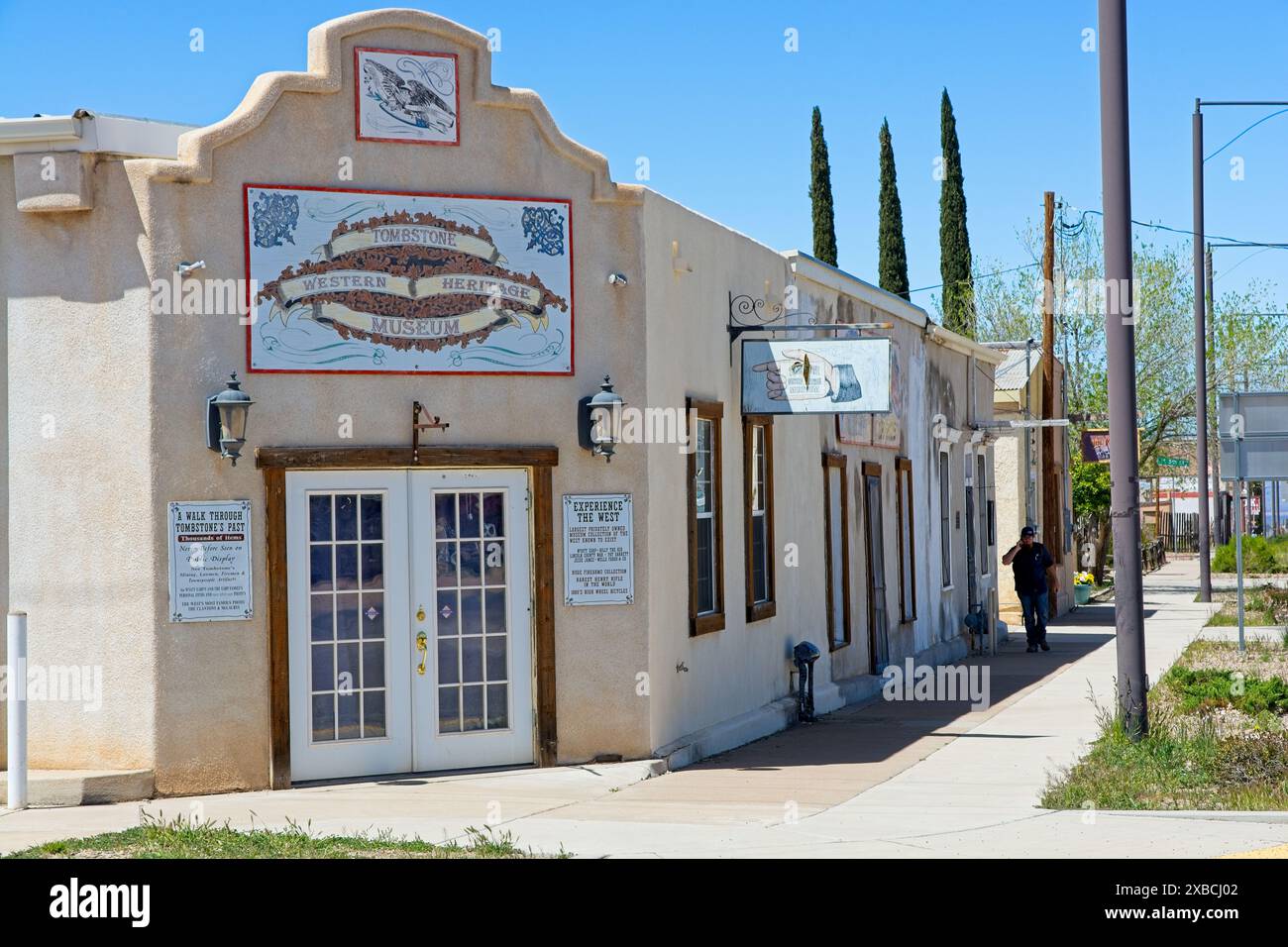 Southwest style building housing Western Heritage Museum on Fremont ...