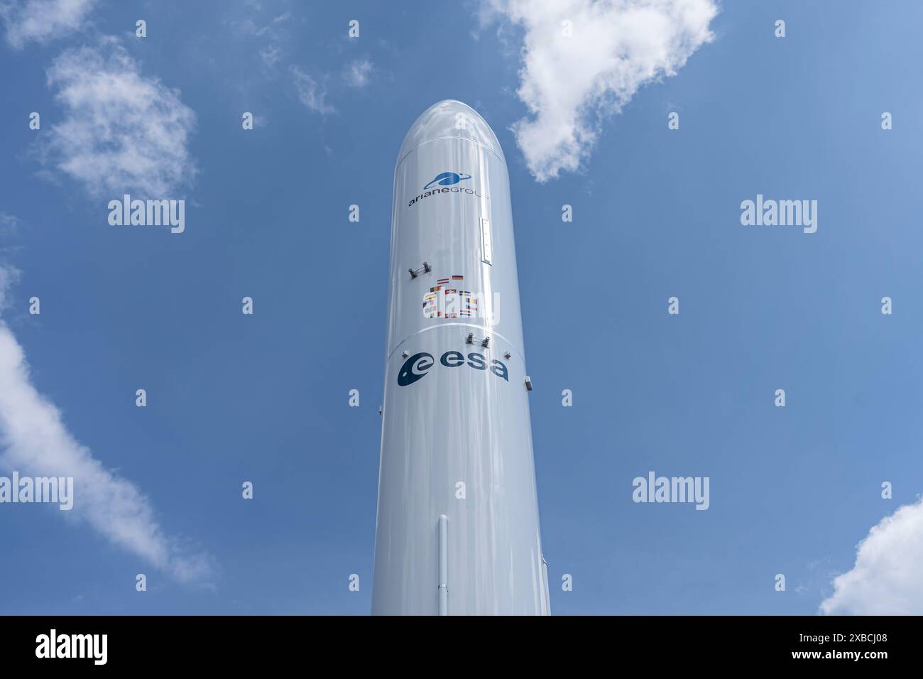 Ariane 6 model, ILA Germany Stock Photo - Alamy