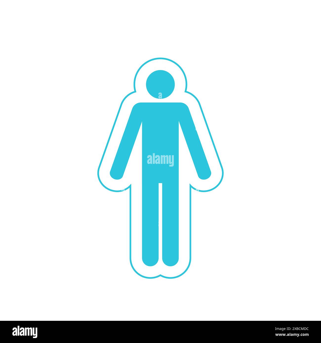 Human body with aura Stock Vector Images - Alamy