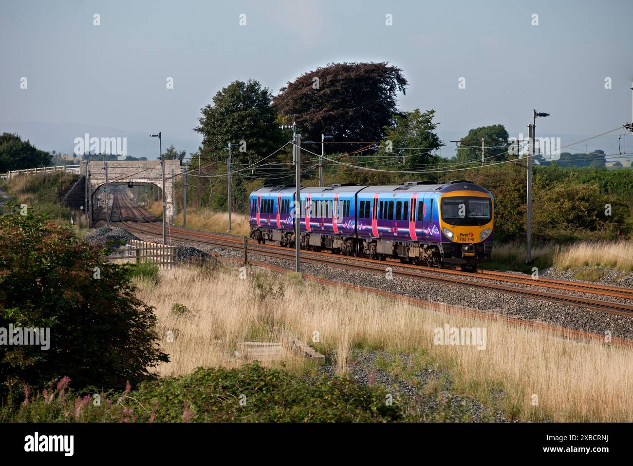 First Kelios Transpennine Express Siemens Desiro class 185 diesel train ...