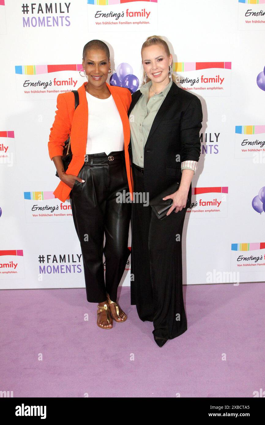 Isabel Edvardsson bei der "Ernsting's Family Fashionshow" am 11.06.2024 ...