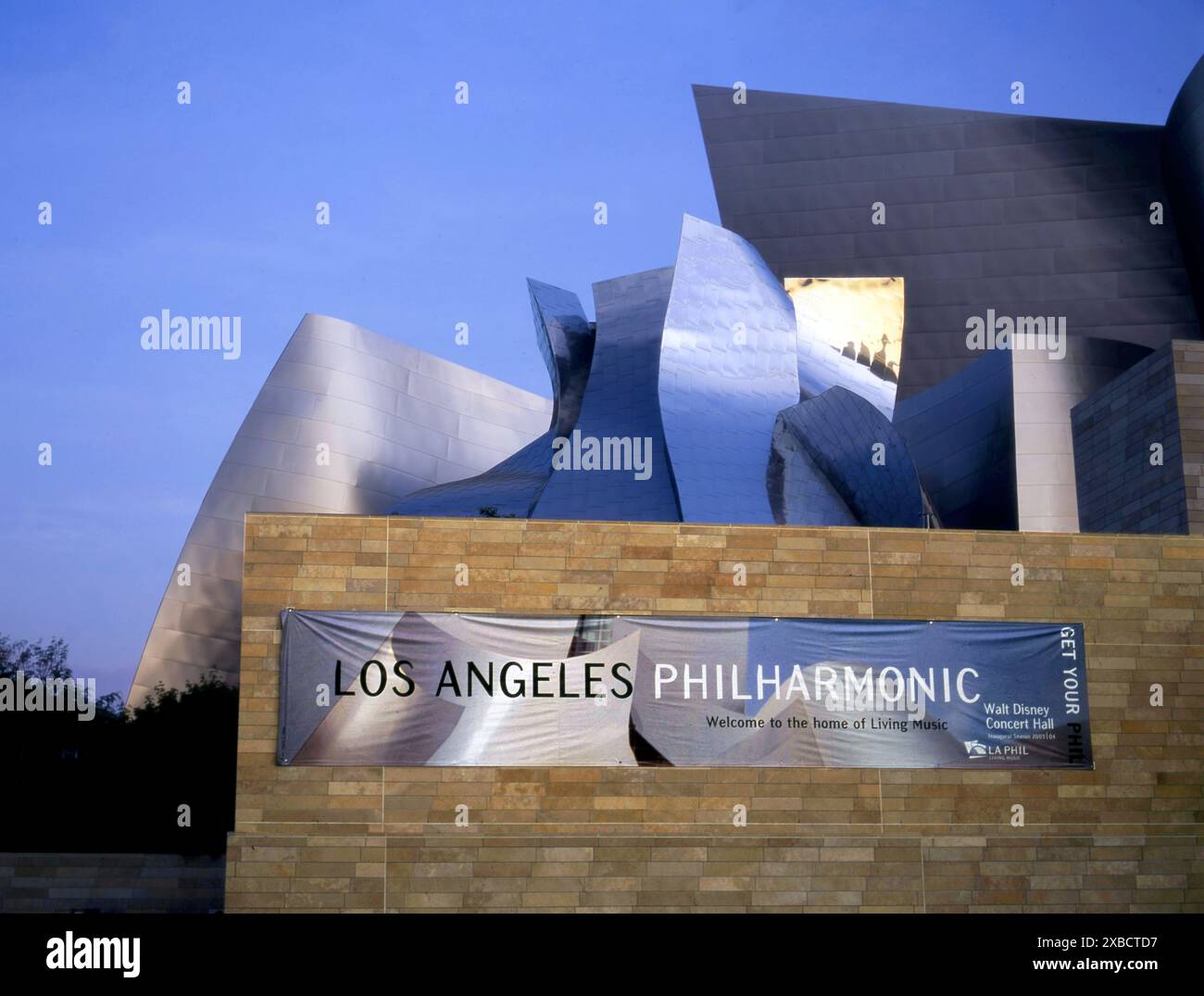 Disney Hall home of the Los Angeles Philharmonic designed by architect ...