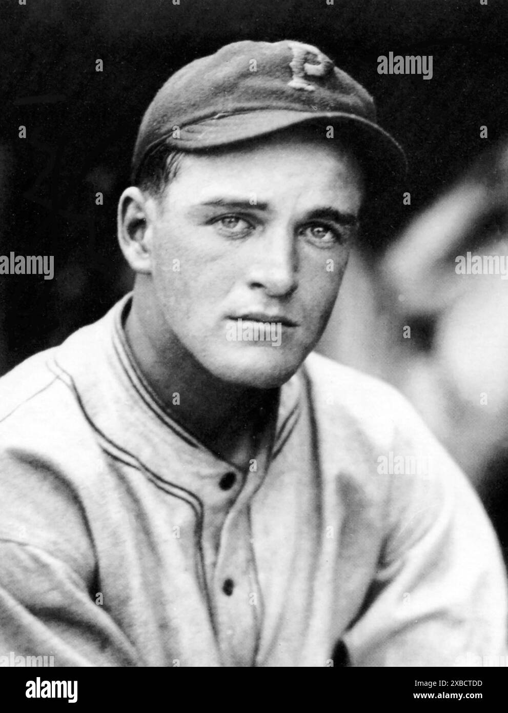 Joe Cronin, 1926, baseball, portrait, black and white Stock Photo - Alamy