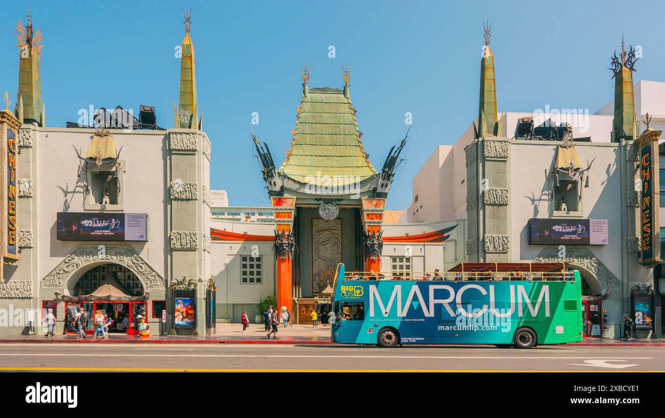 Los Angeles, California, USA - April 26, 2023. Grauman's Chinese ...