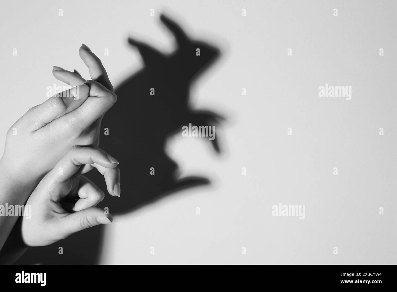 Hand puppet show Black and White Stock Photos & Images - Alamy