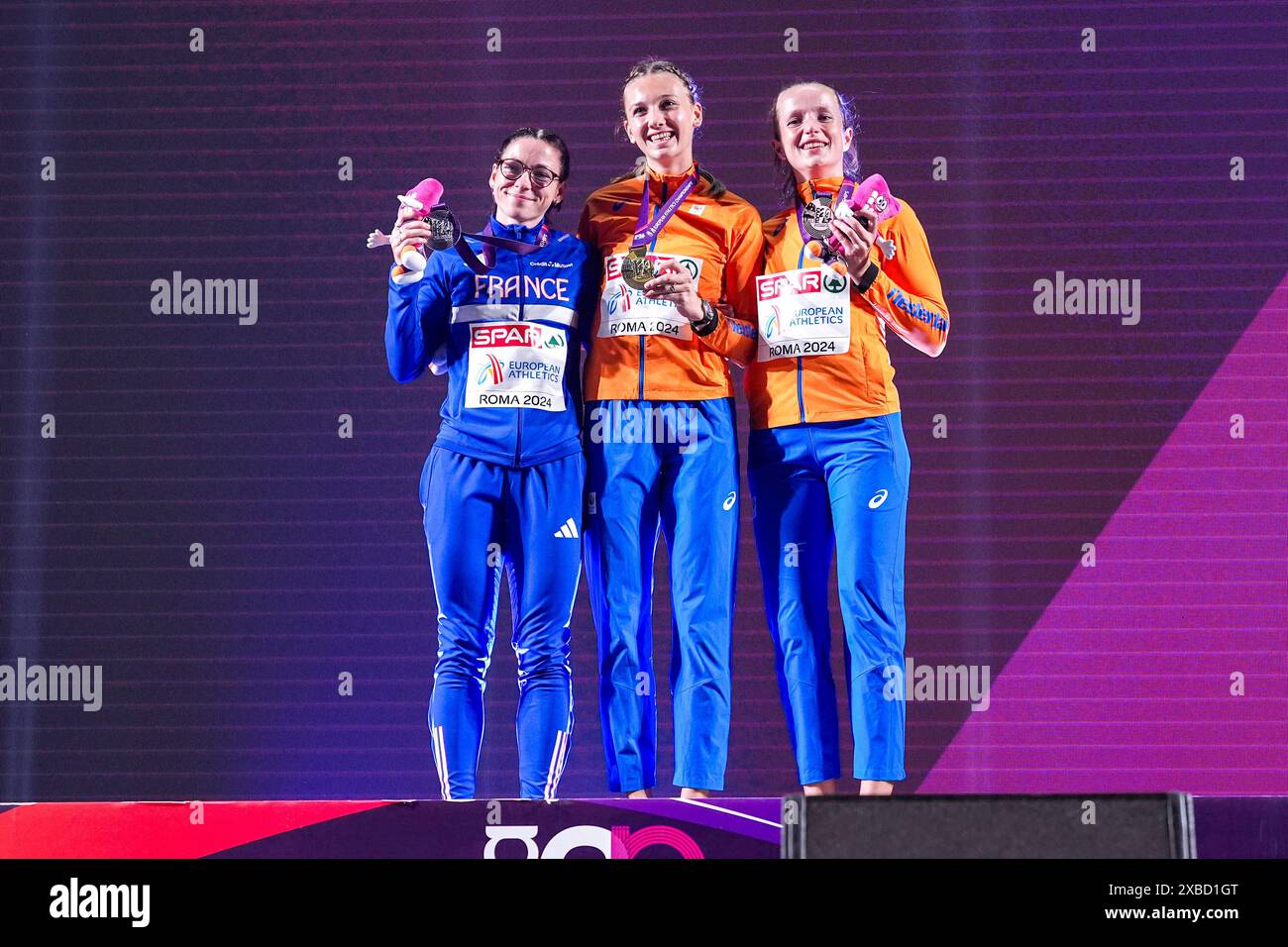 Rome, Italy. 11th June, 2024. ROME, ITALY - JUNE 11: Louise Maraval of ...