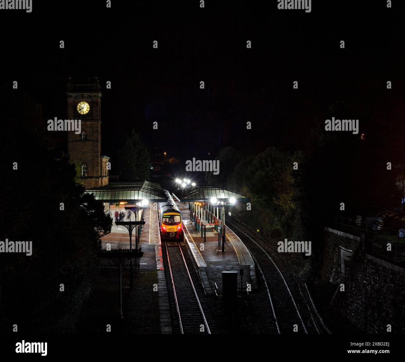 First Transpennine Express Siemens class 185 train 185124 at Ulverston ...