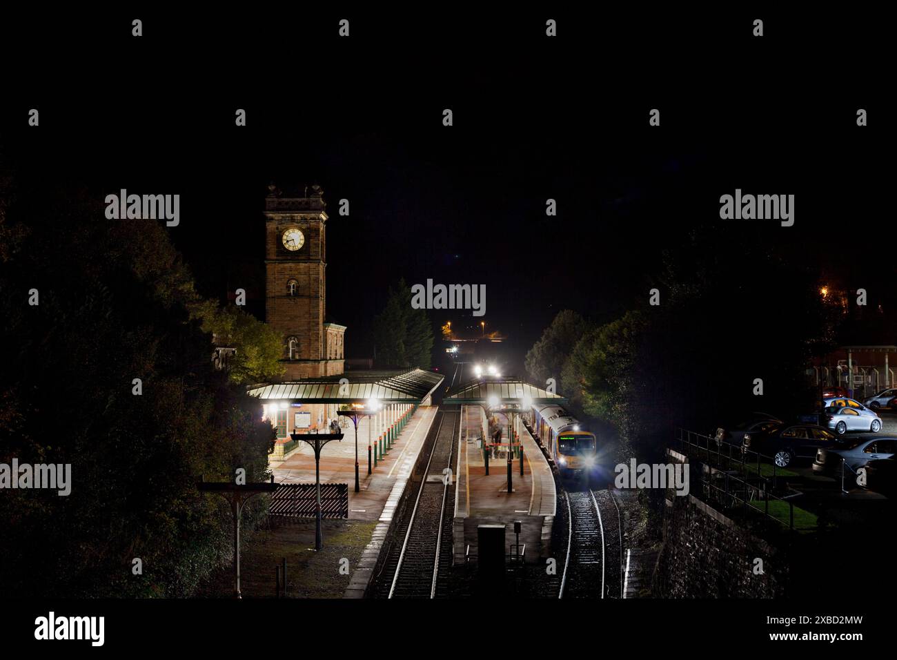 First Transpennine Express Siemens class 185 train 185120 at Ulverston ...