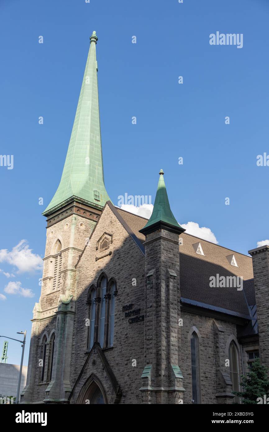 Ottawa, Canada - June 4, 2024: First Baptist Church building in ...