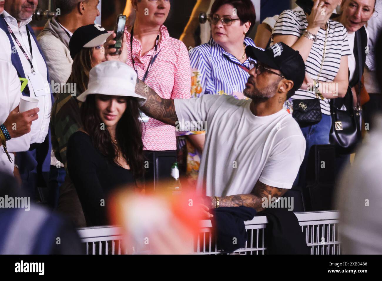 Milan, Italy. 11th June, 2024. Milan, Celebrity sightings - Fabrizio ...
