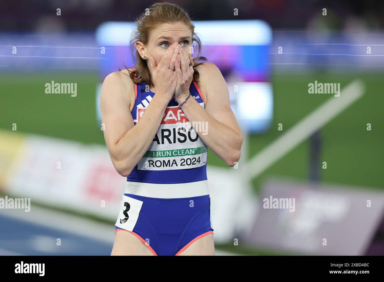 Rome, Italy 11.06.2024: Helene PARISOT compete and win bronze medal ...
