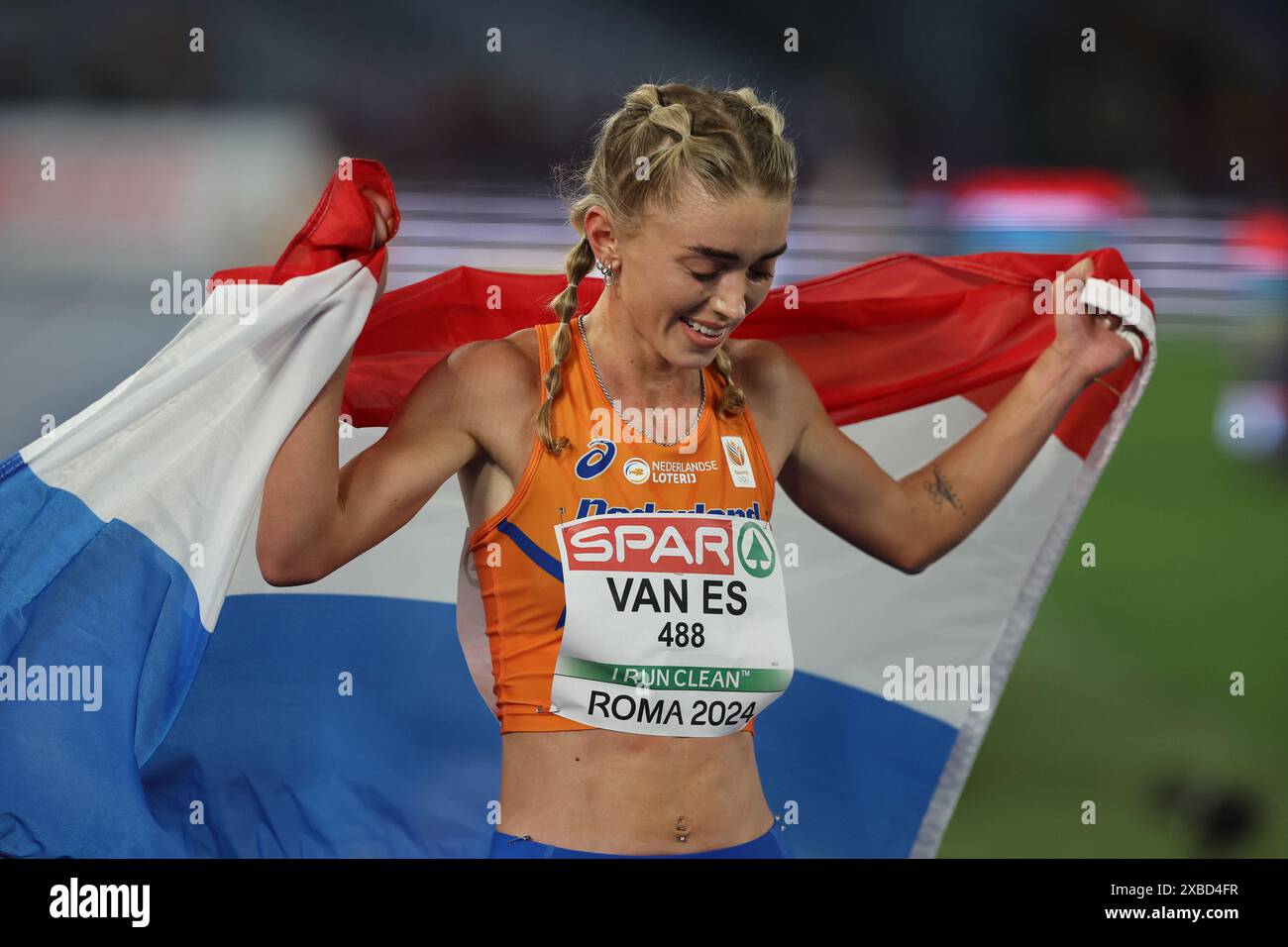 Rome, Italy. 11th June, 2024. Rome, Italy 11.06.2024: Diane VAN ES ...