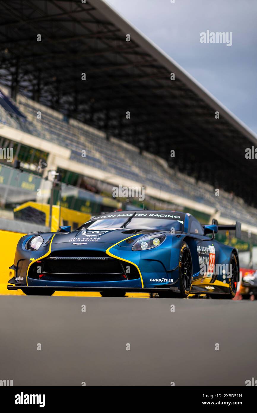 Le Mans, France, June 11 2024#27 Heart OF Racing Team (USA) Aston ...