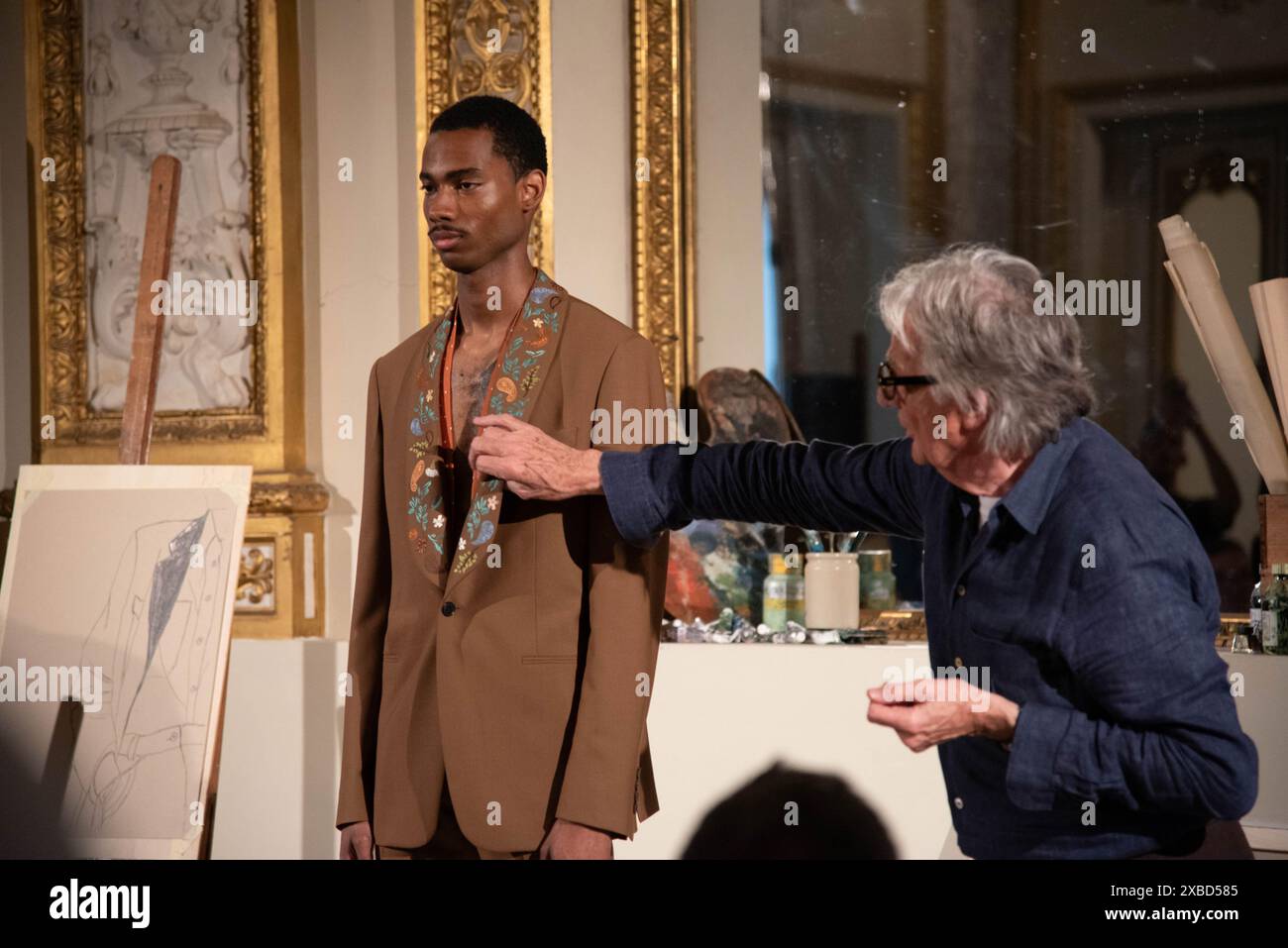 PAUL SMITH PRESENT SS2025 COLLECTION AT VILAL FAVARD IN FLORENCE FOR ...