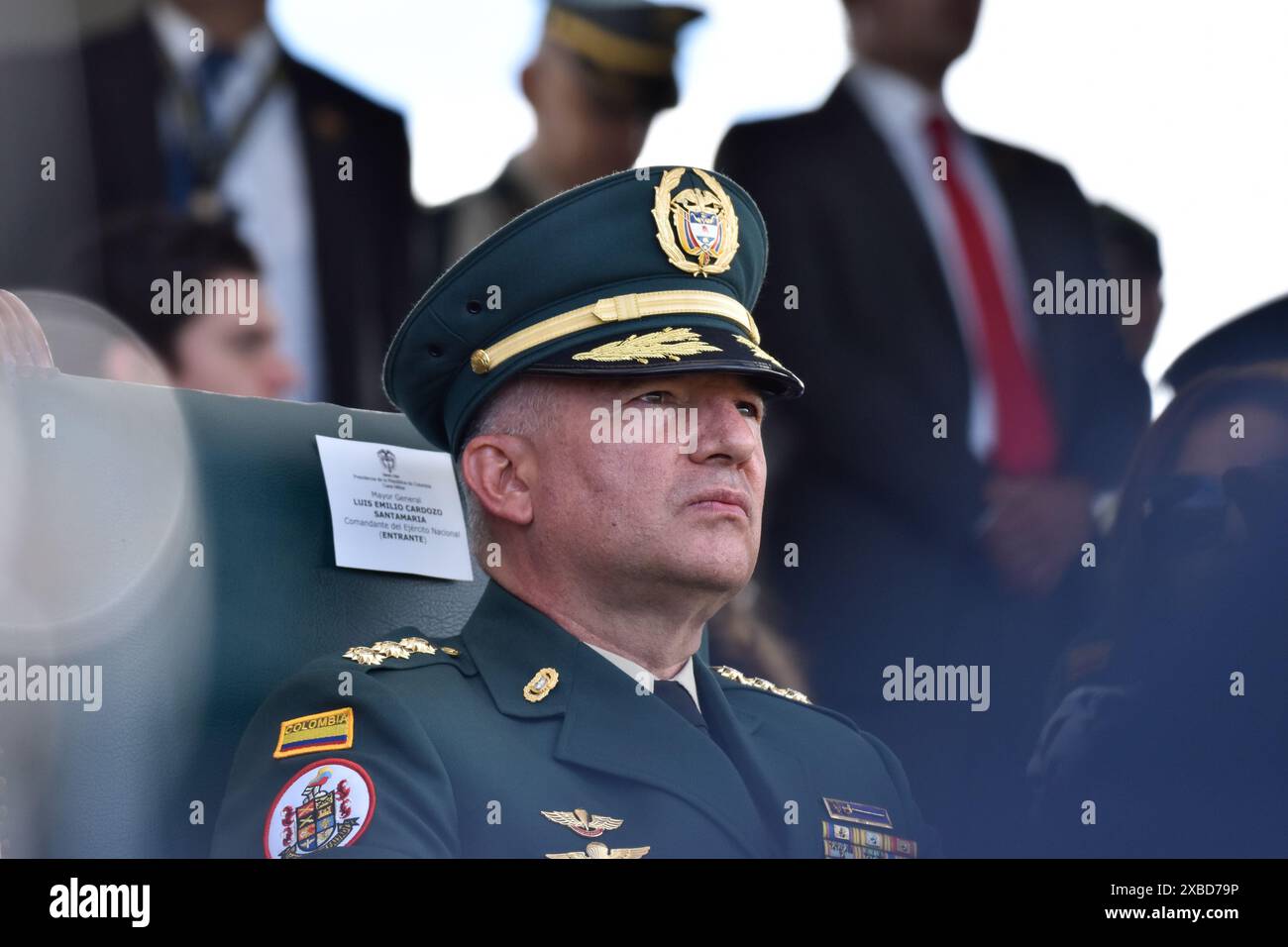 Bogota, Colombia. 11th June, 2024. Colombian army brigadier general ...