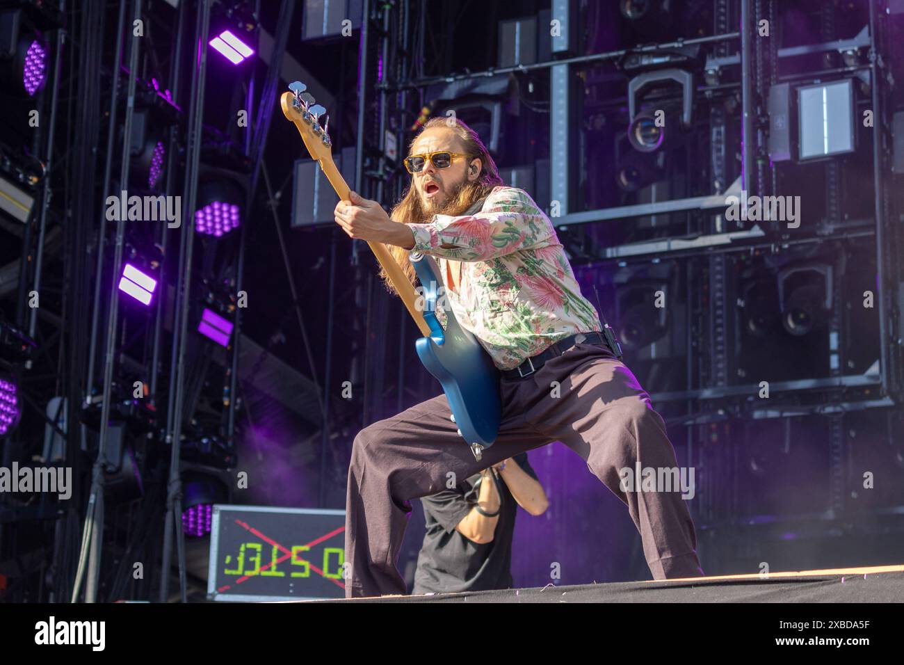 ROCK AM RING 2024 am Nürburgring / 3. Tag, Sonntag - 09.06.2024 Bassist ...