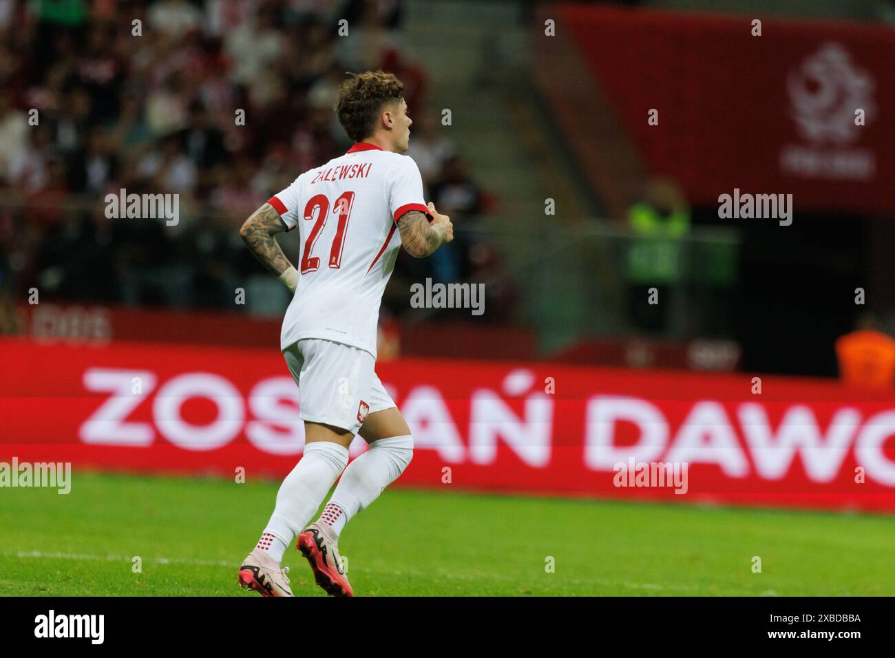 Nicola Zalewski during Friendly game between national teams of Poland ...