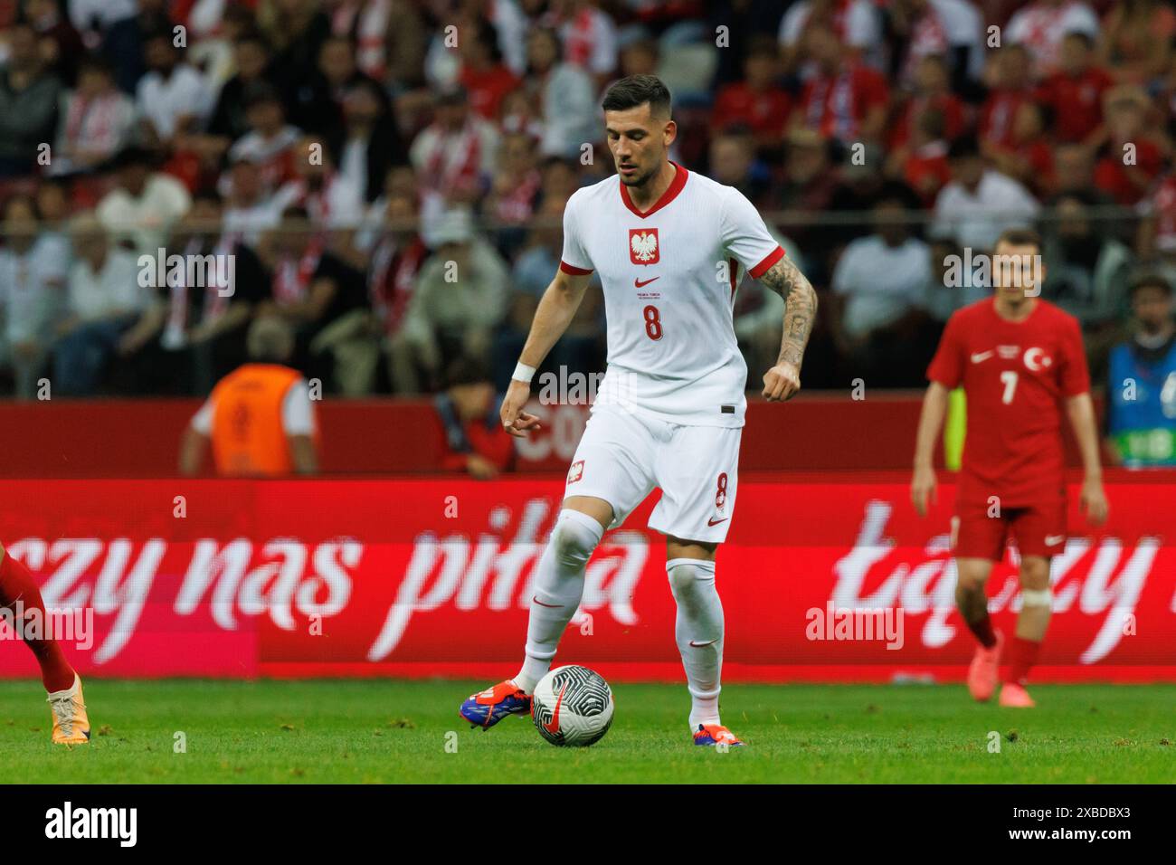Jakub Moder during Friendly game between national teams of Poland and ...