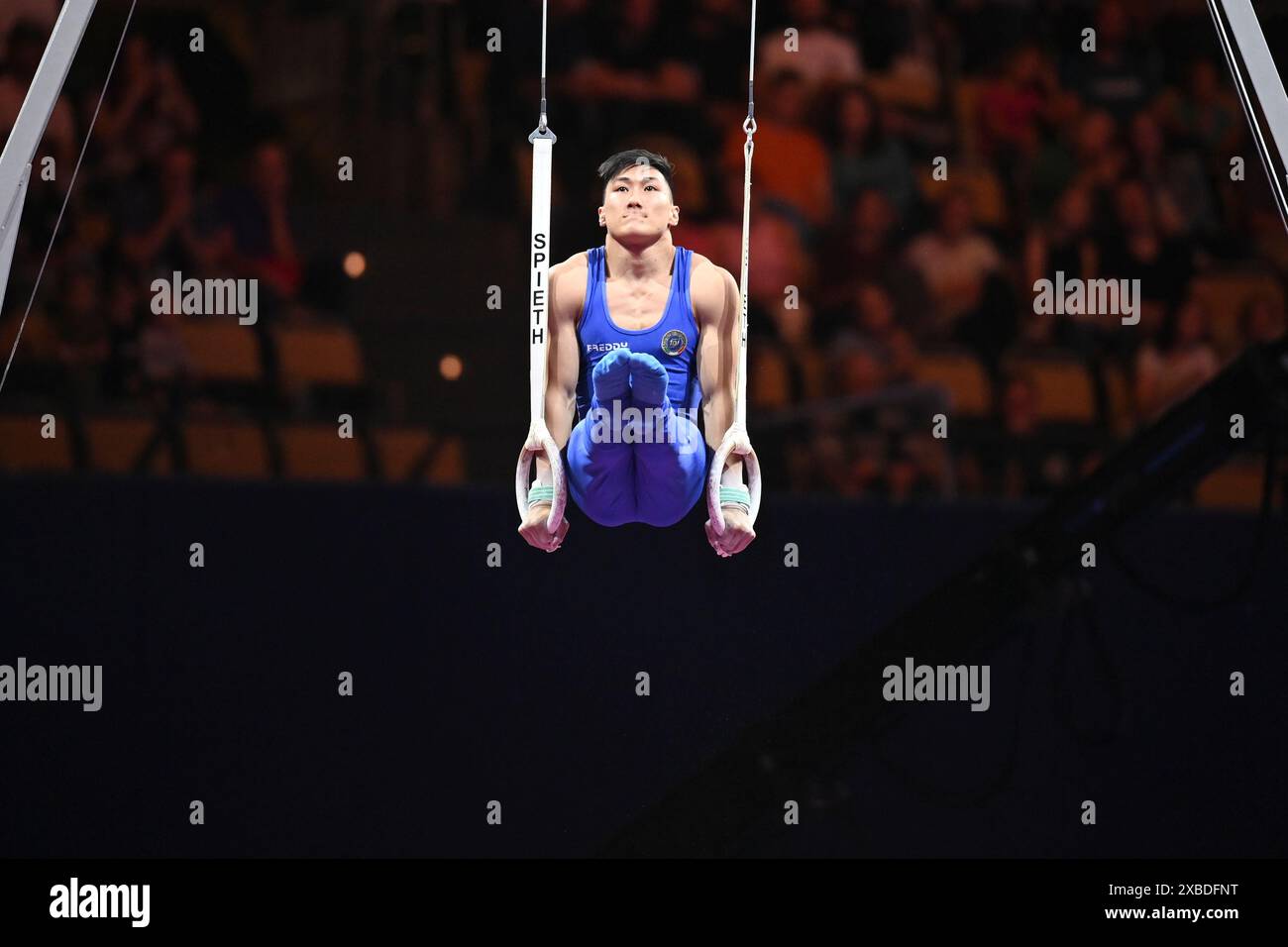 Yumin Abbadini (Italy). Rings. European Championships Munich 2022 ...