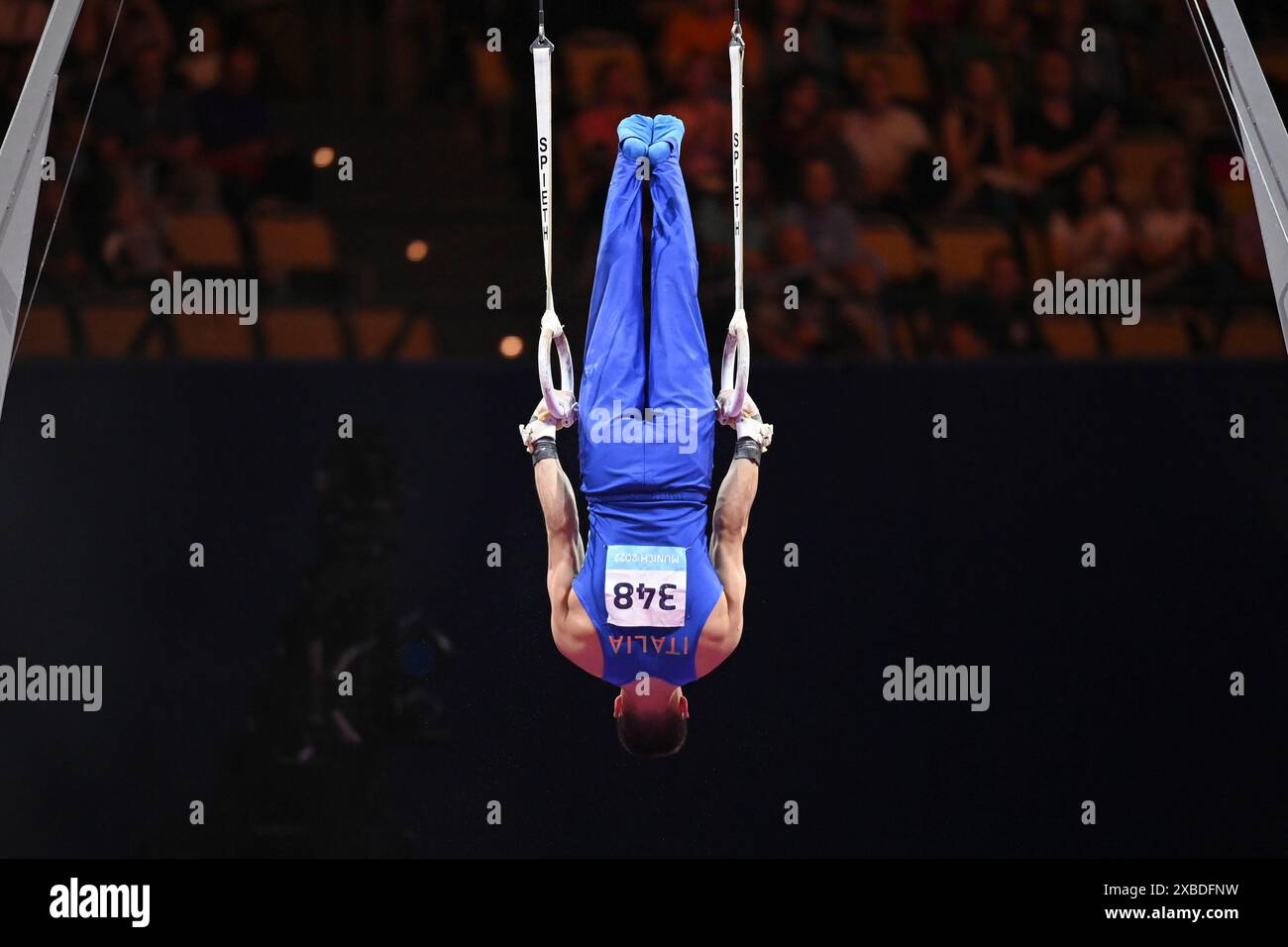 Yumin Abbadini (Italy). Rings. European Championships Munich 2022 ...