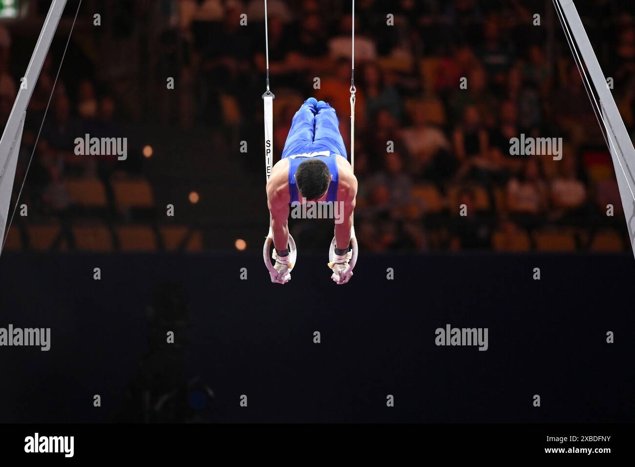 Yumin Abbadini (Italy). Rings. European Championships Munich 2022 ...