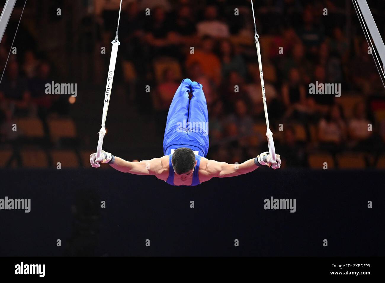 Yumin Abbadini (Italy). Rings. European Championships Munich 2022 ...