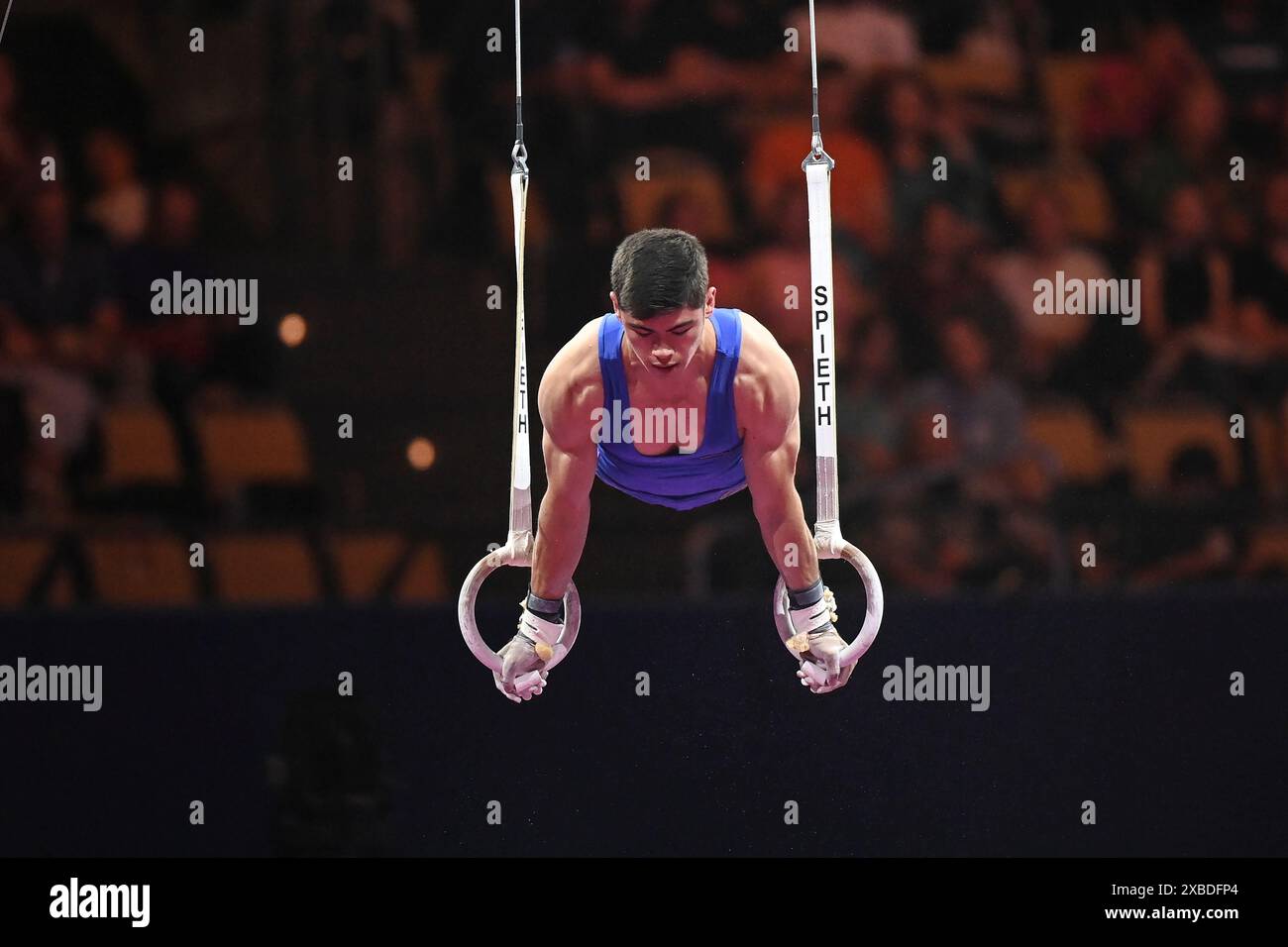 Yumin Abbadini (Italy). Rings. European Championships Munich 2022 ...