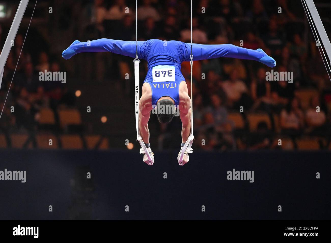 Yumin Abbadini (Italy). Rings. European Championships Munich 2022 ...