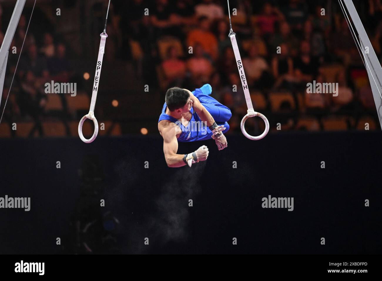 Yumin Abbadini (Italy). Rings. European Championships Munich 2022 ...