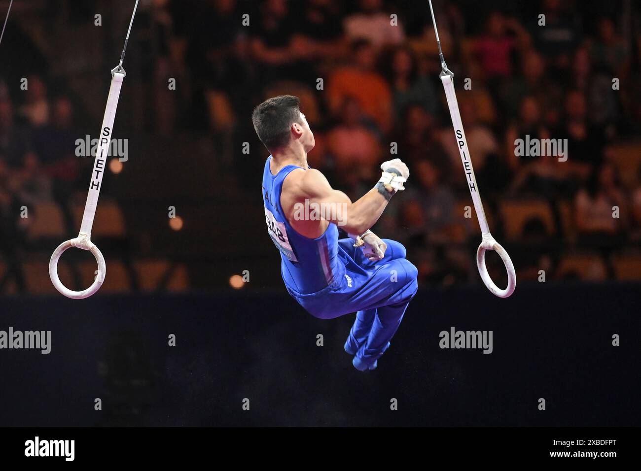 Yumin Abbadini (Italy). Rings. European Championships Munich 2022 ...