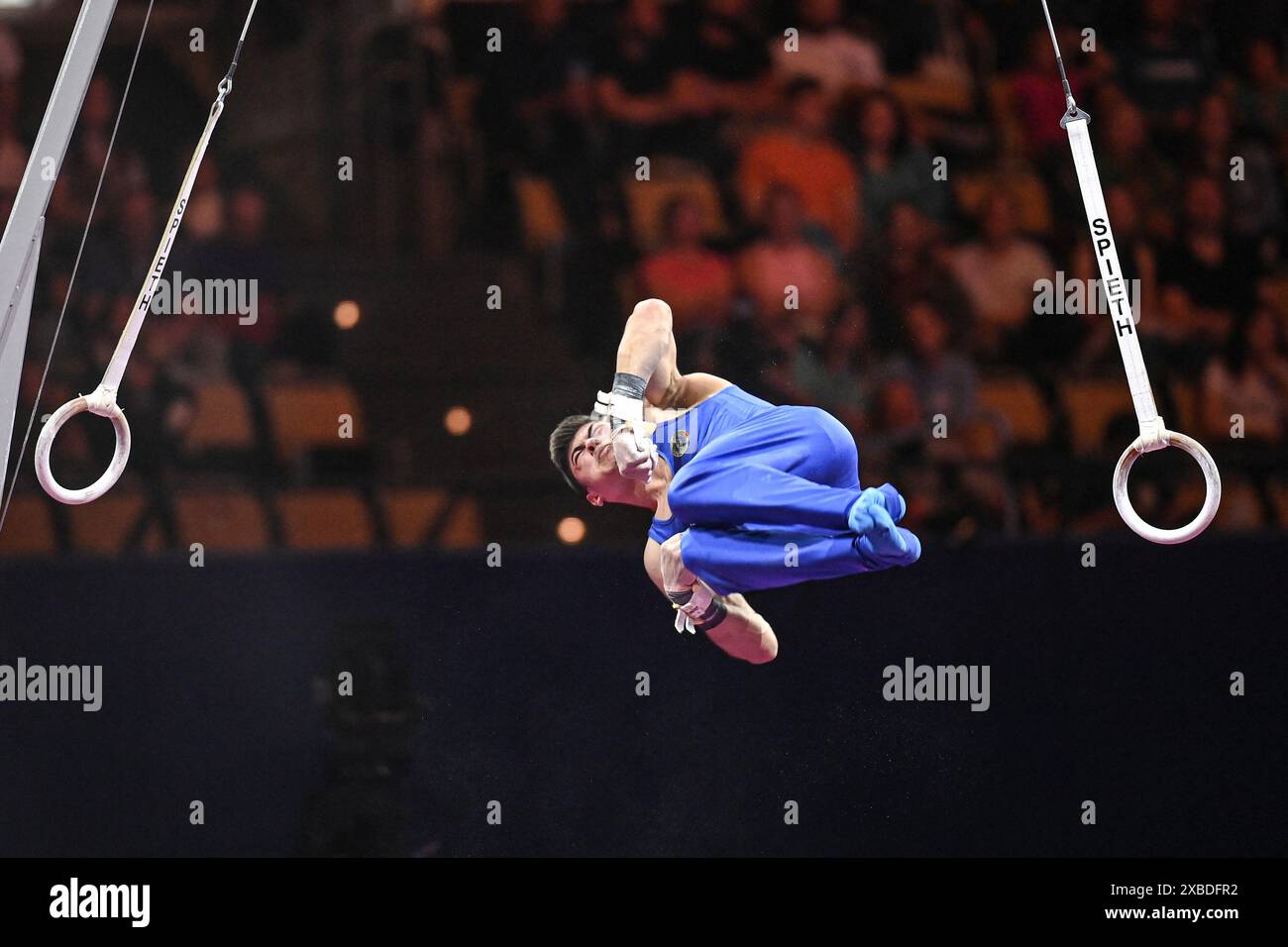 Yumin Abbadini (Italy). Rings. European Championships Munich 2022 ...