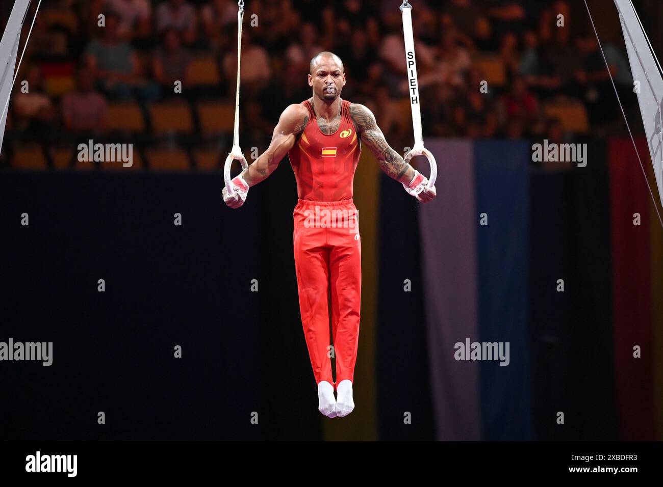 Rayderley Zapata (Spain). Rings. European Championships Munich 2022 ...