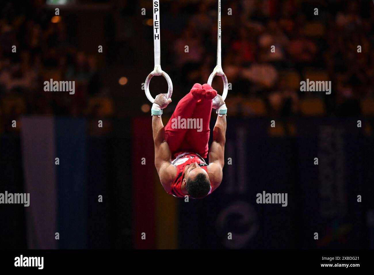 Adem Asil (Turkey). Rings. European Championships Munich 2022: Artistic ...