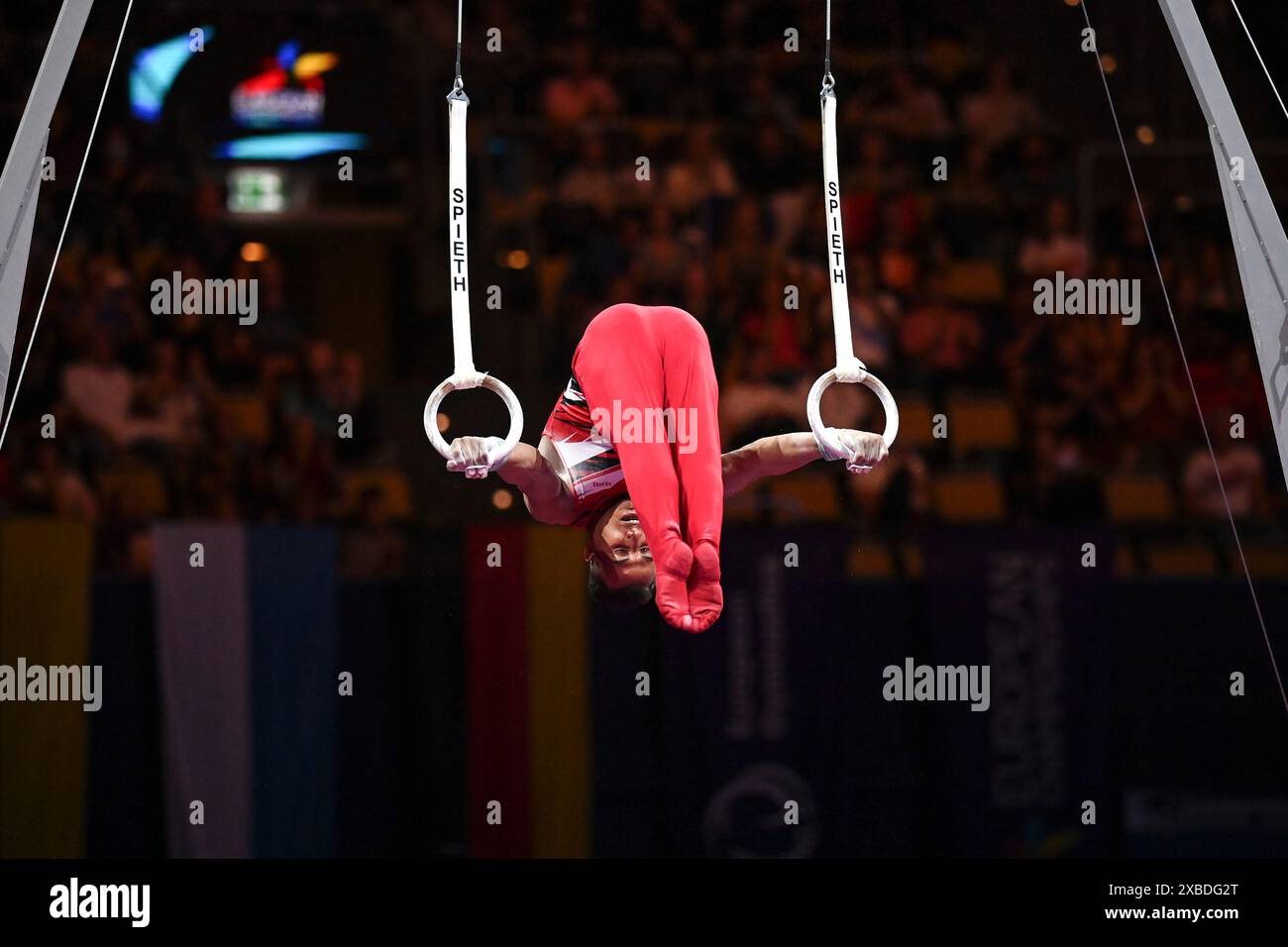 Adem Asil (Turkey). Rings. European Championships Munich 2022: Artistic ...