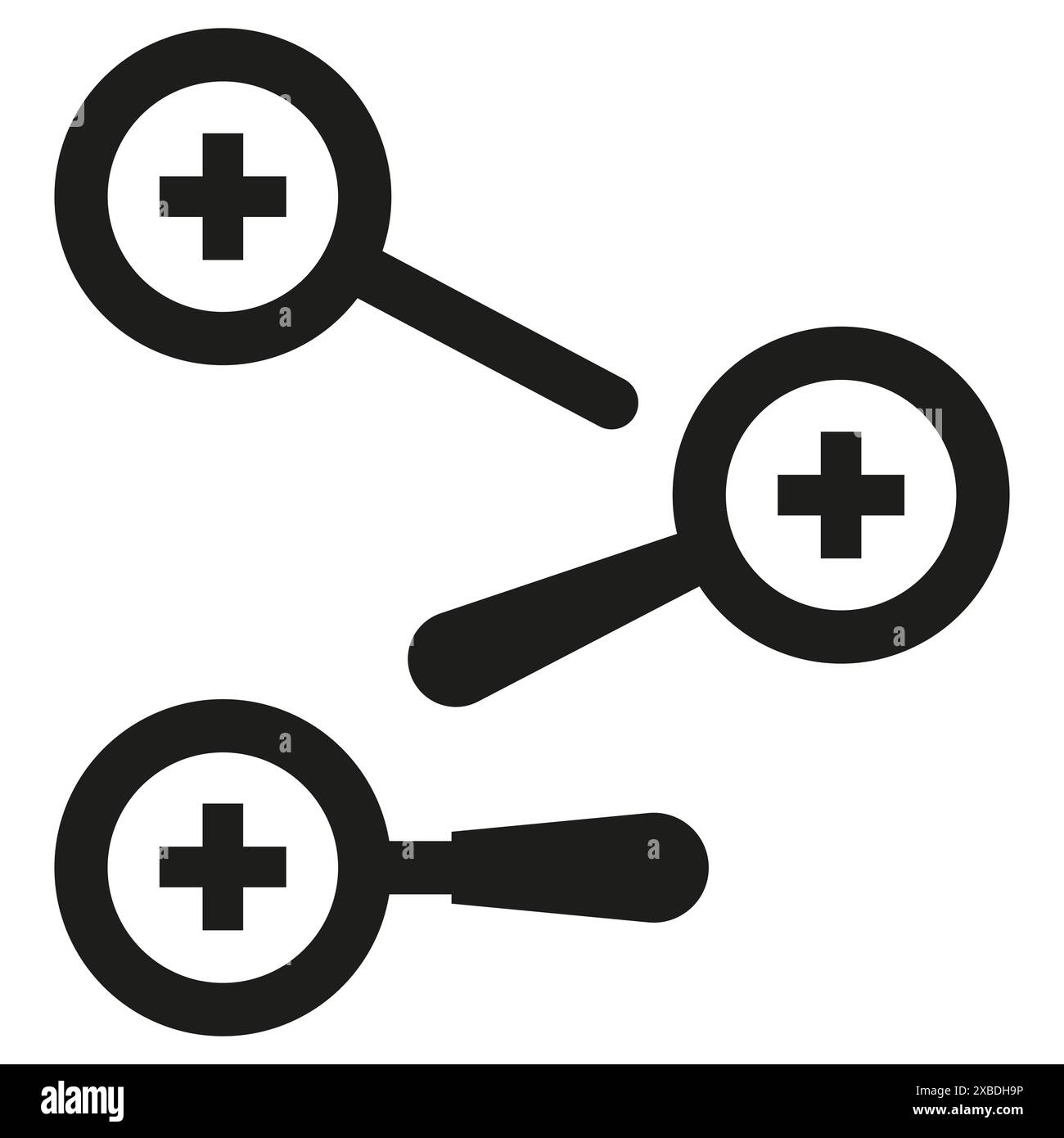 Enlarged shape Stock Vector Images - Alamy