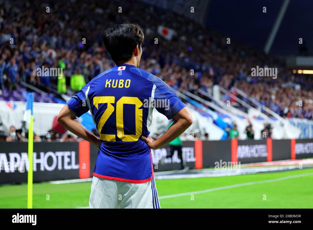 Edion Peace Wing Hiroshima, Hiroshima, Japan. 11th June, 2024. Takefusa ...