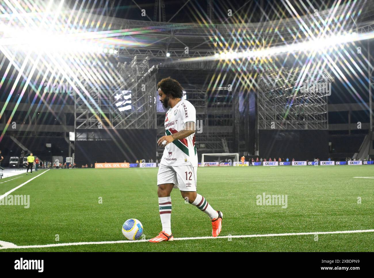 Rio de Janeiro-Brazil, June 11, 2024 Brazilian football championship ...