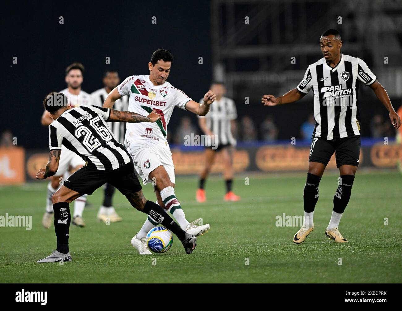 Rio de Janeiro-Brazil, June 11, 2024 Brazilian football championship ...