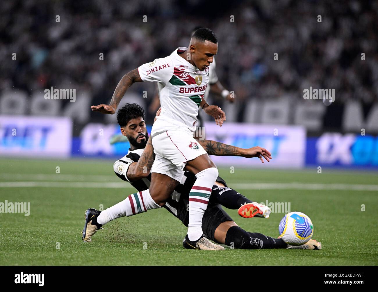 Rio de Janeiro-Brazil, June 11, 2024 Brazilian football championship ...