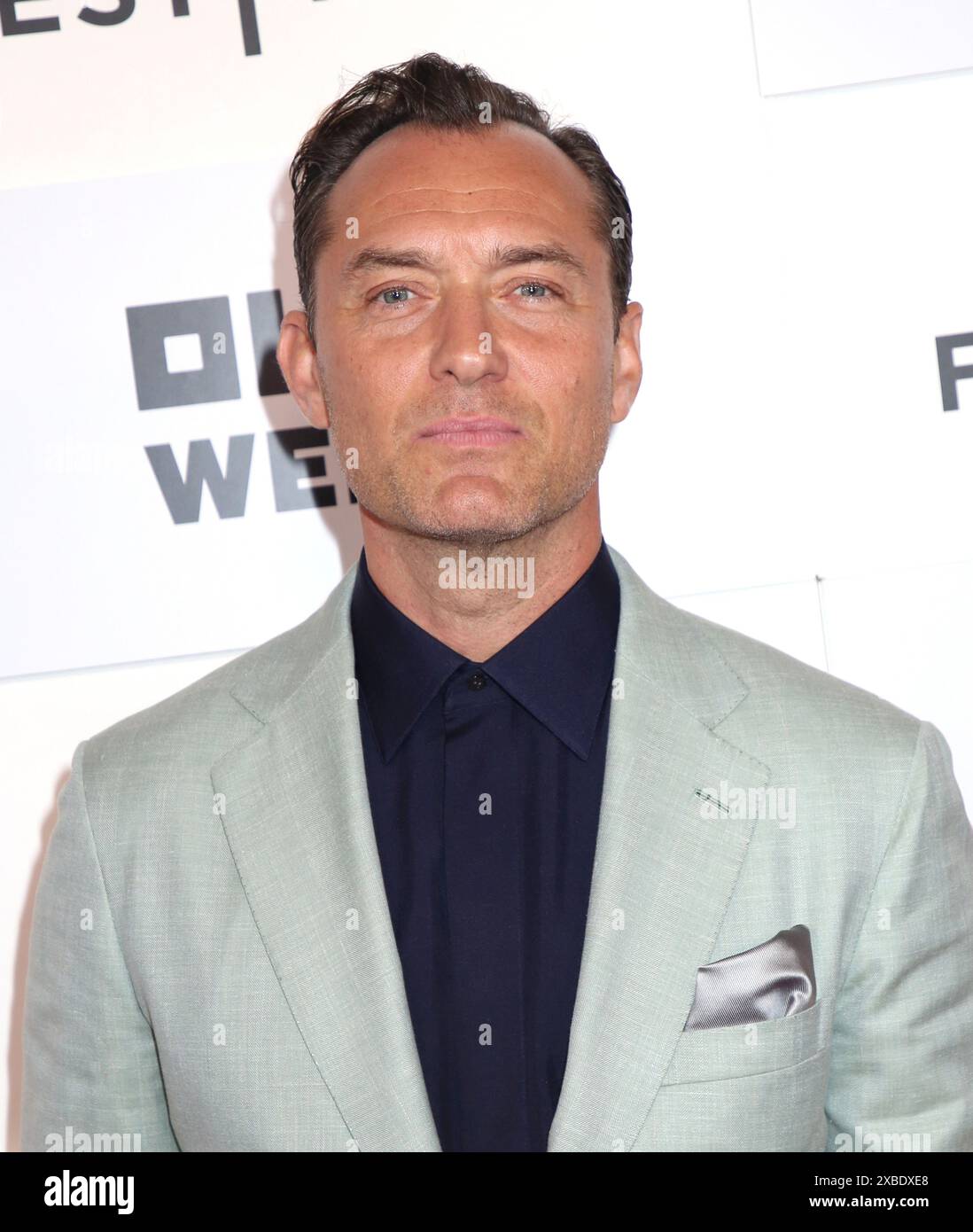 New York City, USA. 11th June, 2024. Jude Law attending the Tribeca ...